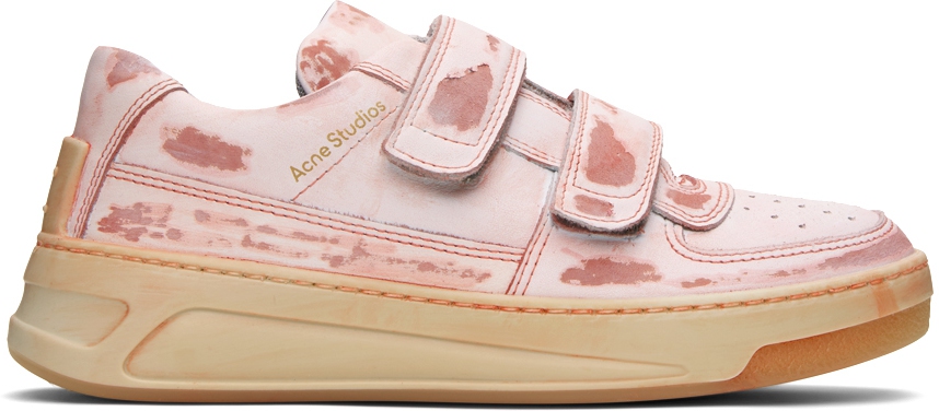 Acne Studios Steffey U Friend Raise Sneakers - Pastel Pink